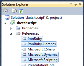 Jimmy Schementi > IronRuby @ RubyConf 2009 – Part 3.5: Embedding IronRuby